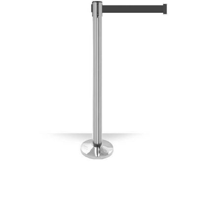 Magnetic Base Retractable Barrier | Stanchion | Semi Permanent