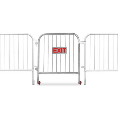 Pedestrian Barricade Gate | 0.9m Barricade Swing Gate