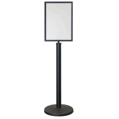 Sign Stand A3 Black - 297mm x 420mm - Sign Stand & Signs