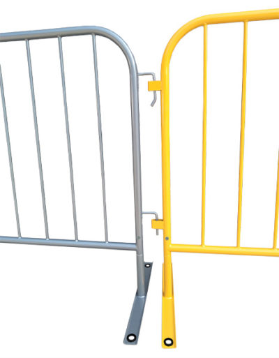 Silver Steel Barricade | Crowd Control Barricades