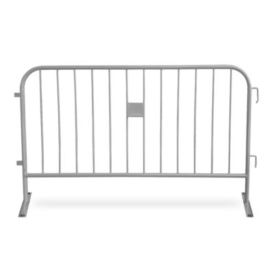 Silver Steel Barricade | Crowd Control Barricades