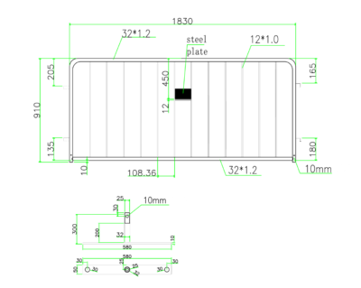 Yellow Barricade | Crowd Control Barricades