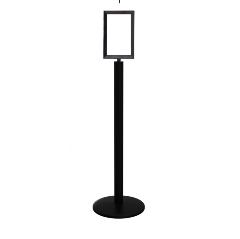 Post Top & Floor Standing Sign Frames | Crowd Control Company UK